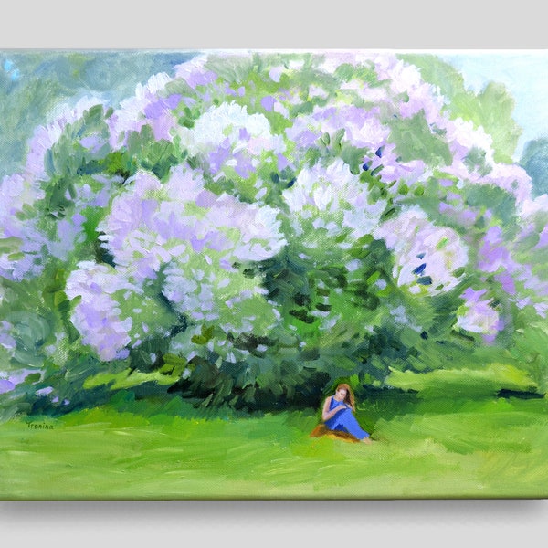 Flowering Tree Art - Etsy