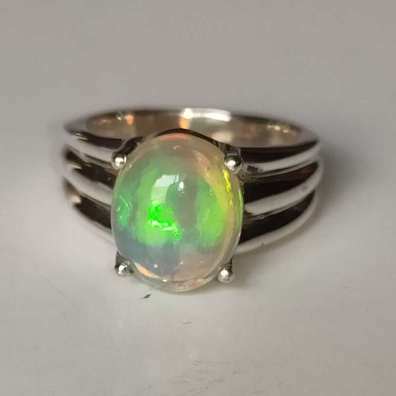 Opal Mens Ring - Etsy