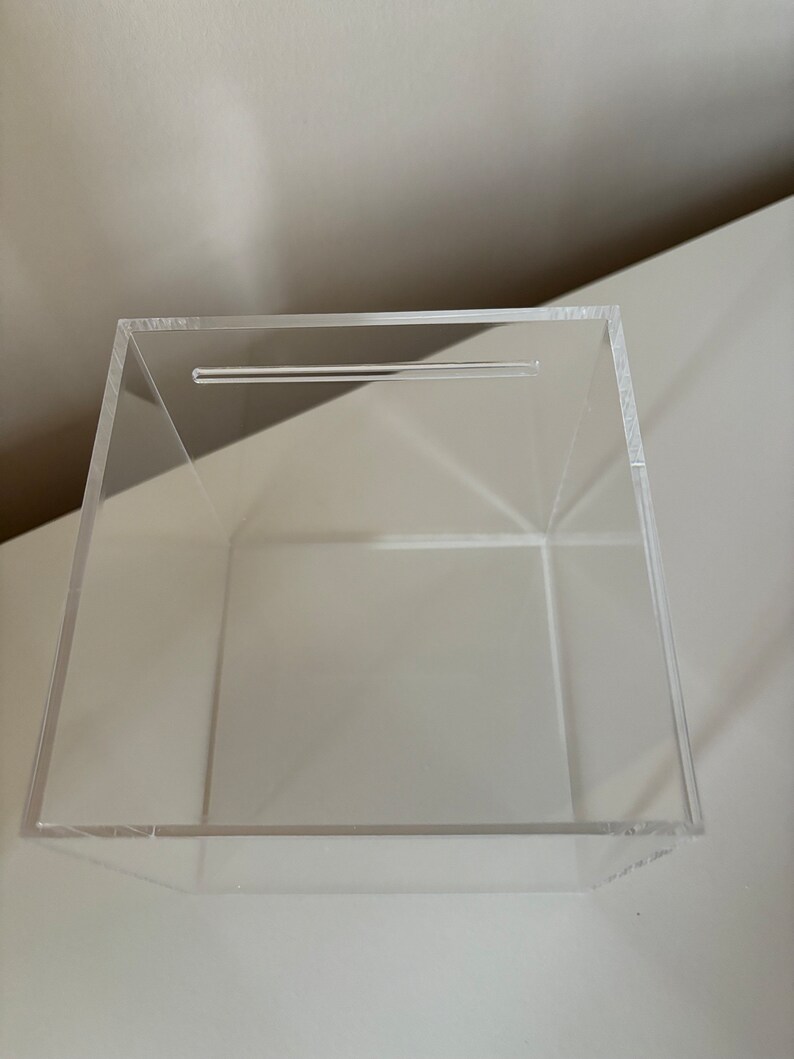 Acrylic Money Box - Etsy