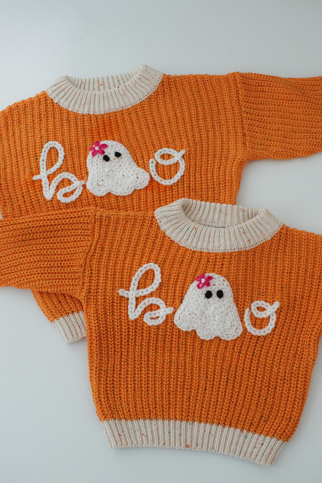 Hand Embroidered Sweater,name Sweater,pumpkin Picking Outfit,baby ...