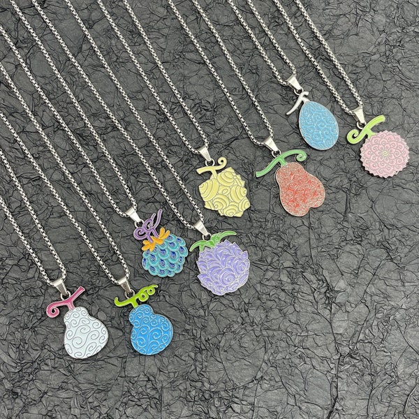 One Piece Devil Fruit Poster - Etsy