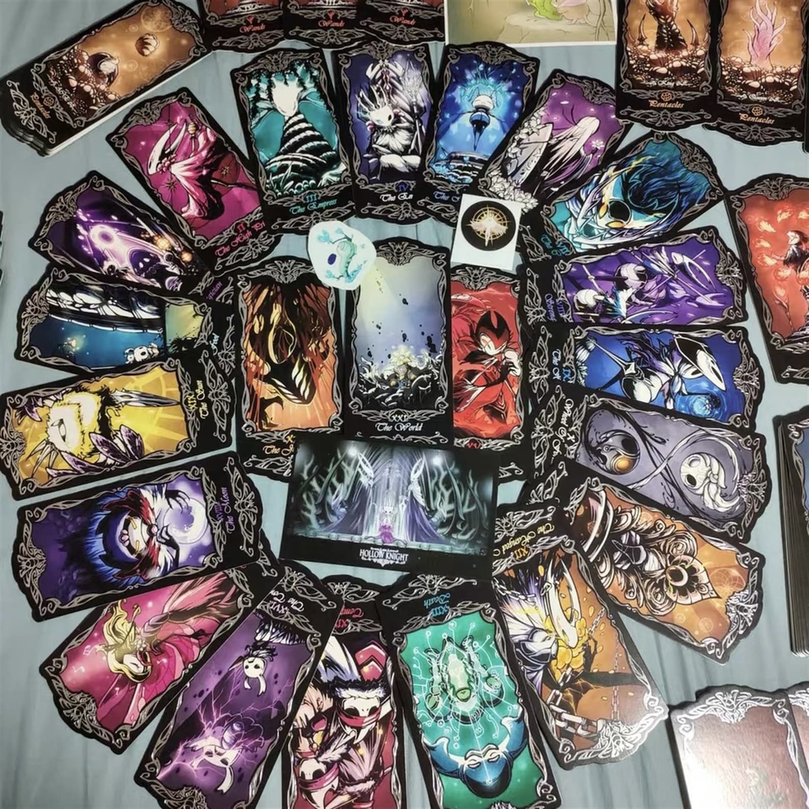 Hollow Knight Tarot Cards 78 Cards Edition Fan Made Tarot - Etsy