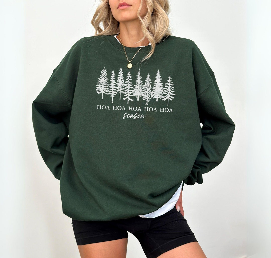 Hoa Hoa Hoa Hoa Hoa Season Sweatshirt, Nature Crewneck,hoa Hoa Crewneck ...
