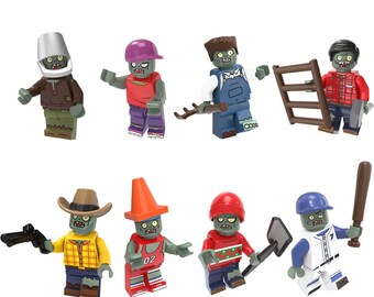 Bucket Head Zombie - Etsy