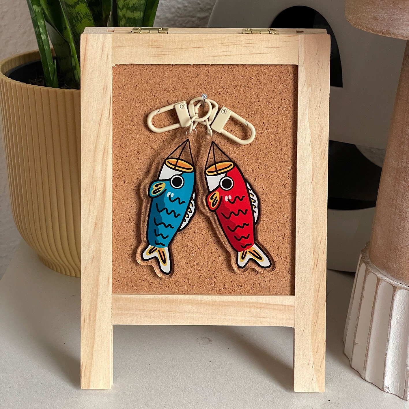 Koinobori Japanese Koi Fish Flag for Kodomo No Hi Acrylic - Etsy