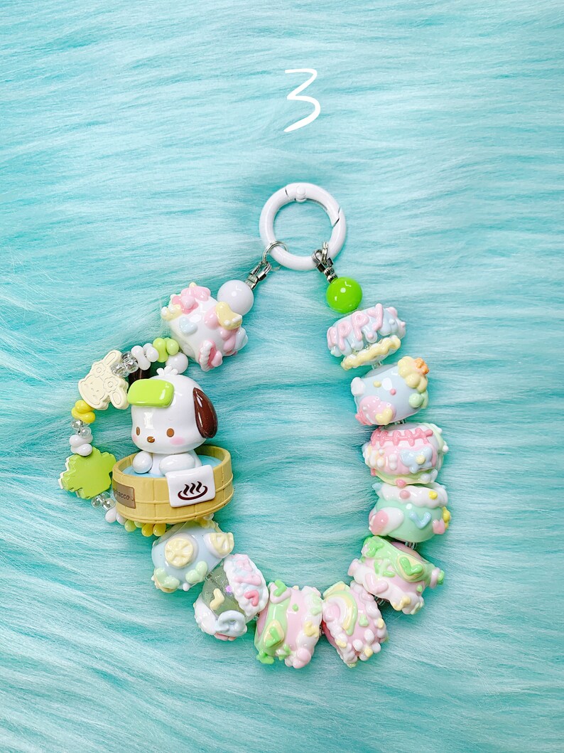 Authentic Sanrio Characters Phone Charm Keychain Bag Charm Cinnamoroll ...