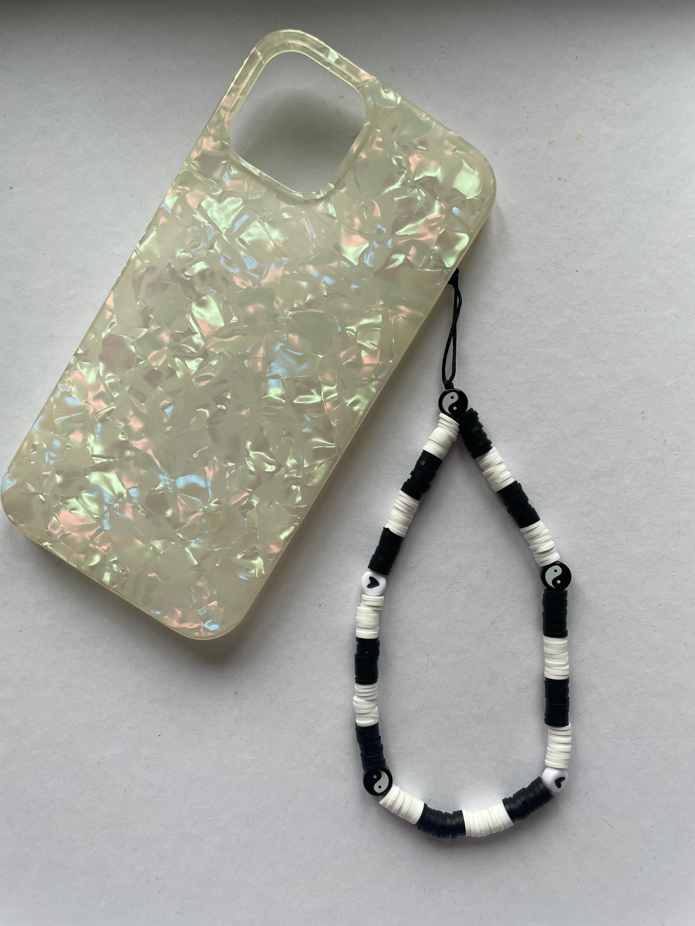 Yin-yang Symbol Handmade Phone Charm. Phone Accessories. - Etsy