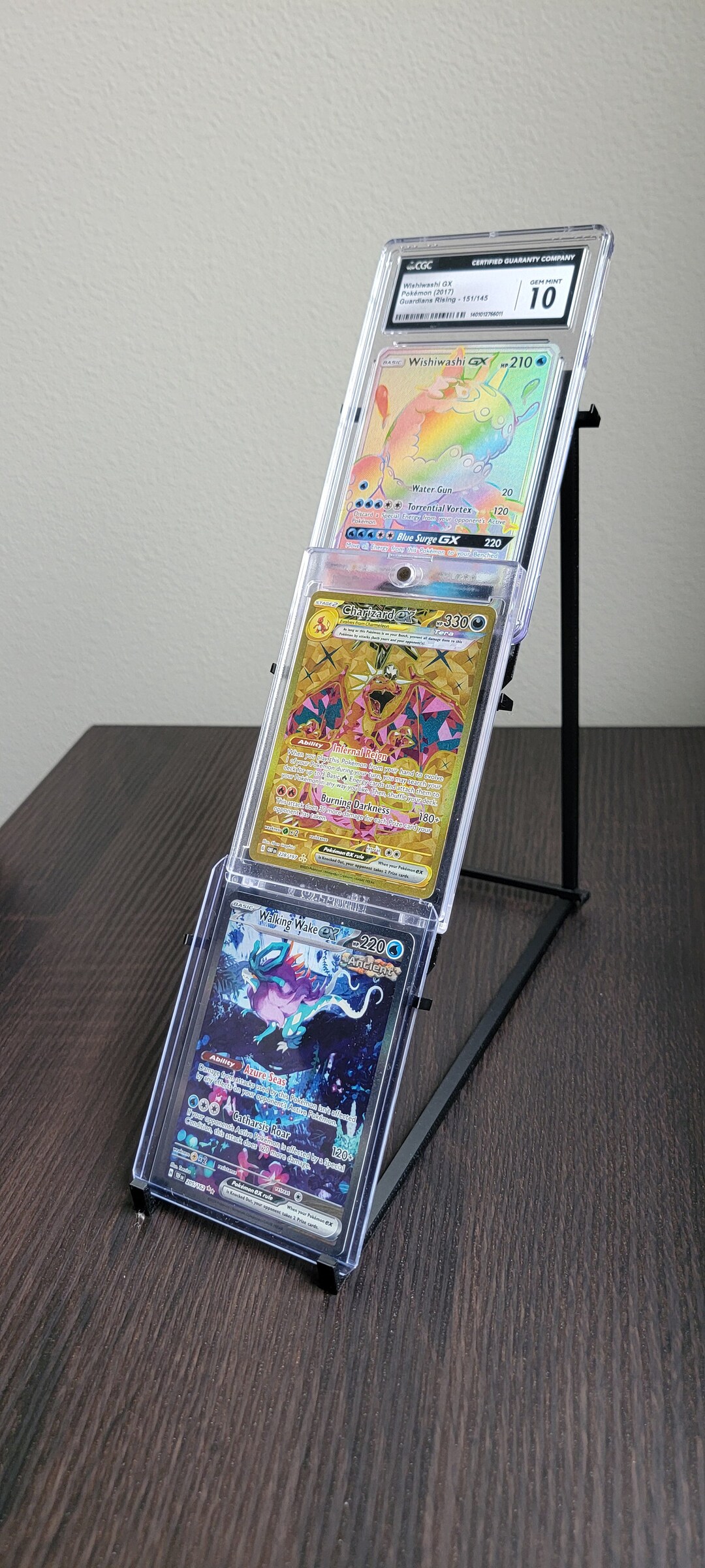 Tiered Trading Card Table Stand - Etsy