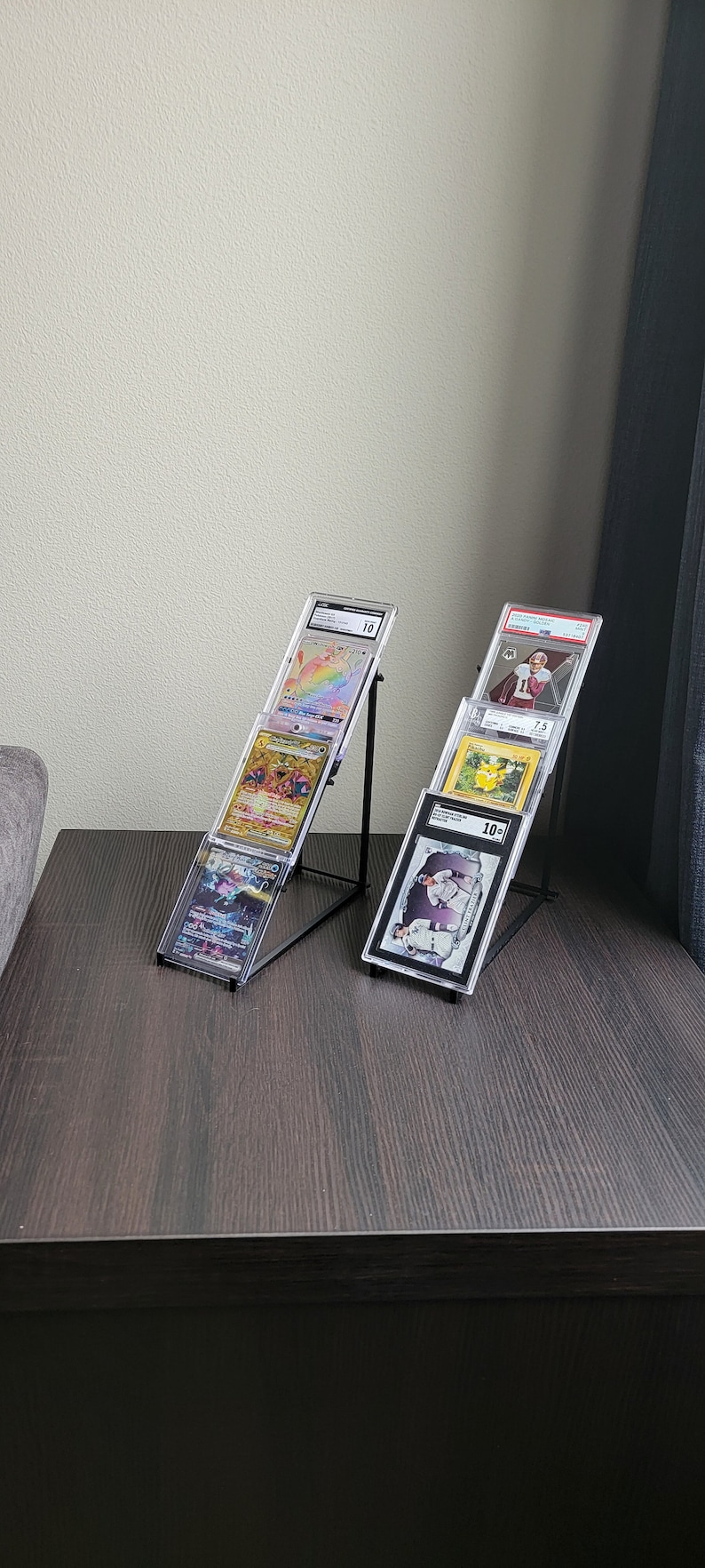 Tiered Trading Card Table Stand - Etsy