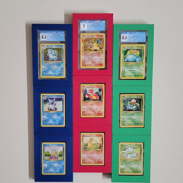 Graded Card Display Art - Etsy