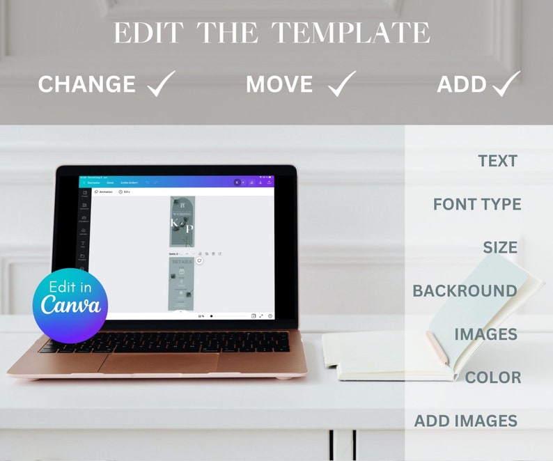 Digital Wedding Invitation Blue Electronic Wedding Invitation ...