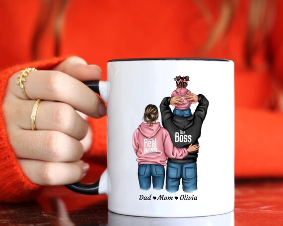 Personalized Family Mug Custom Family Portrait Mug - Etsy