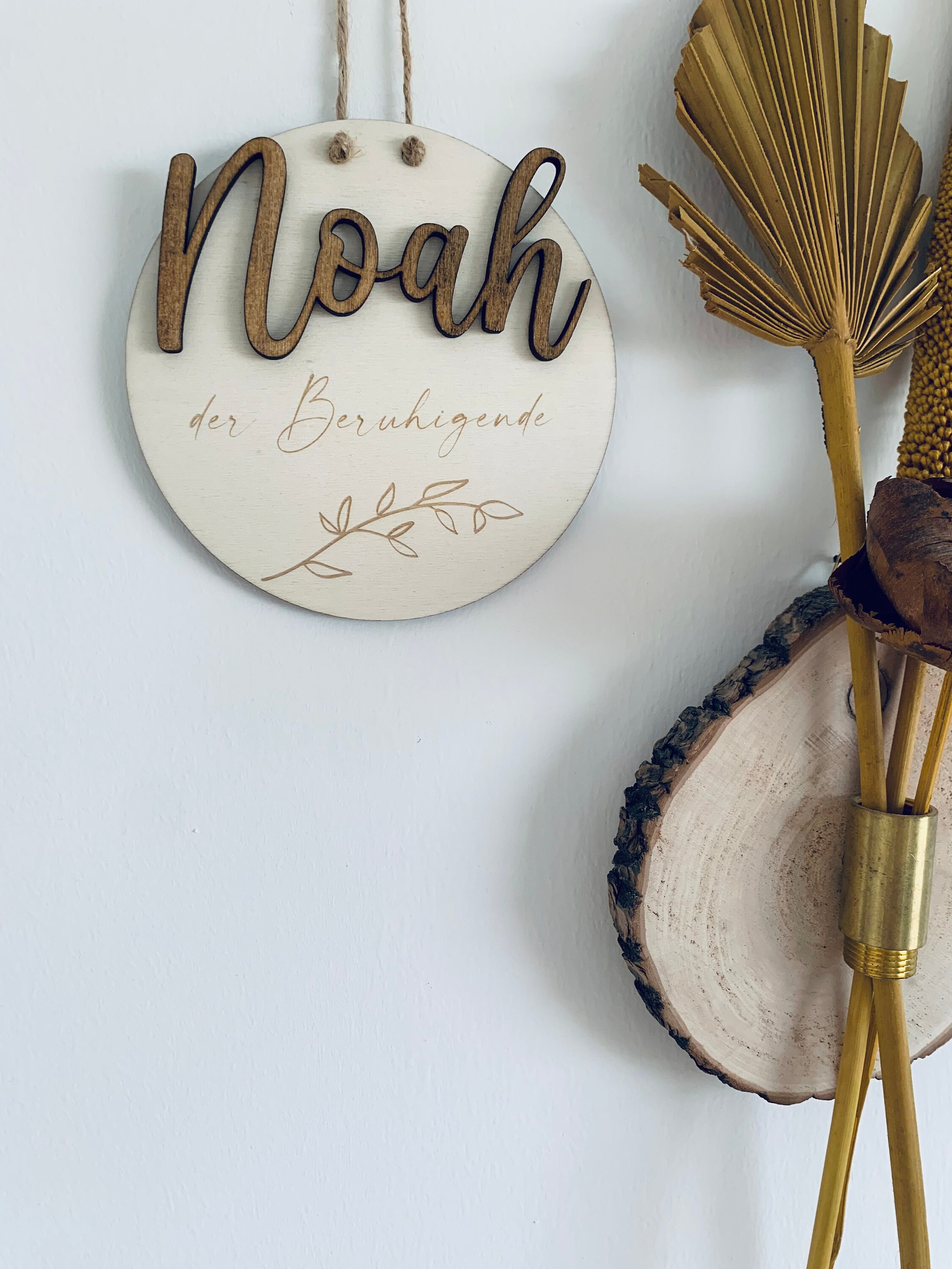 Name Tag Personalized Mural Door Sign Wall Decoration Children's Room ...