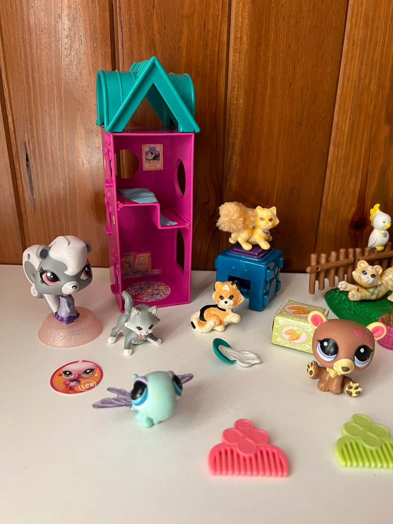 Littlest Pet Shop Lot Vintage Figures Littlest Pet Shop Vintage Lot. - Etsy