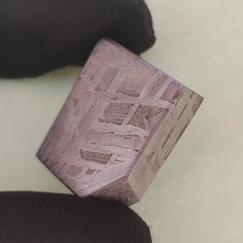 24.3G Iron Meteorite Slice Muonionalusta Natural Meteorite Material ...