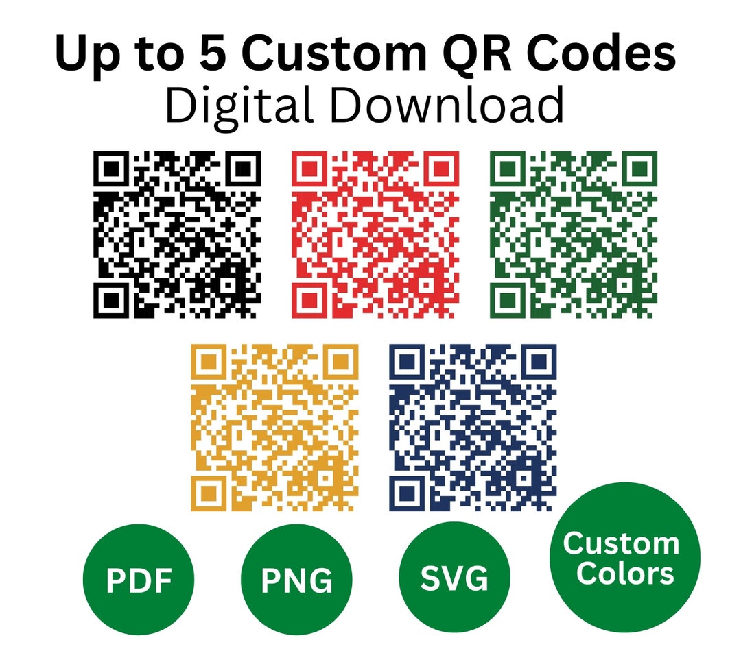 Big Bundle QR Codes | Digital QR Code for Any Website, Social Media| QR ...