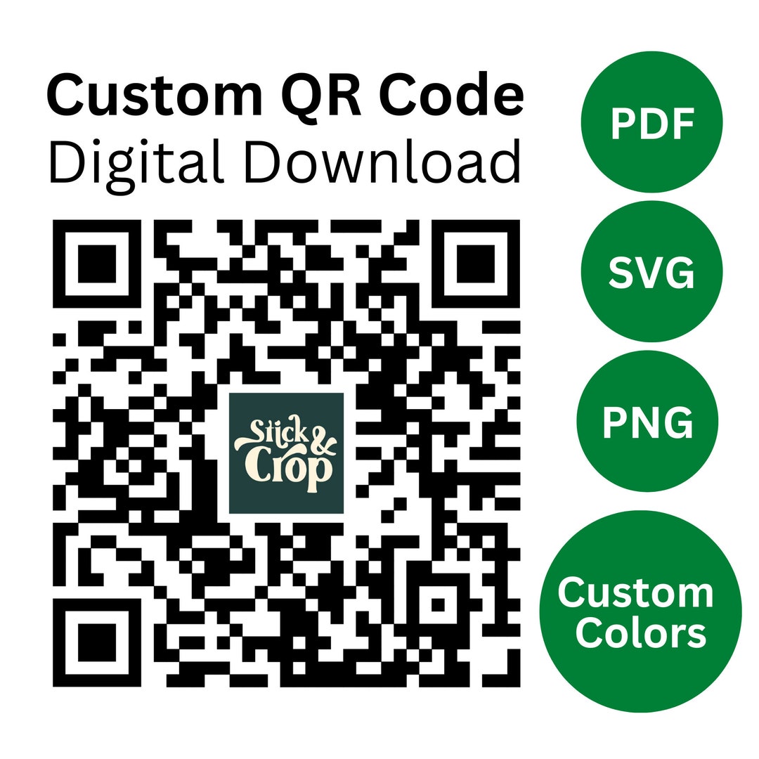 Customized QR Code With Logo | Customize QR | Personalized QR Code ...