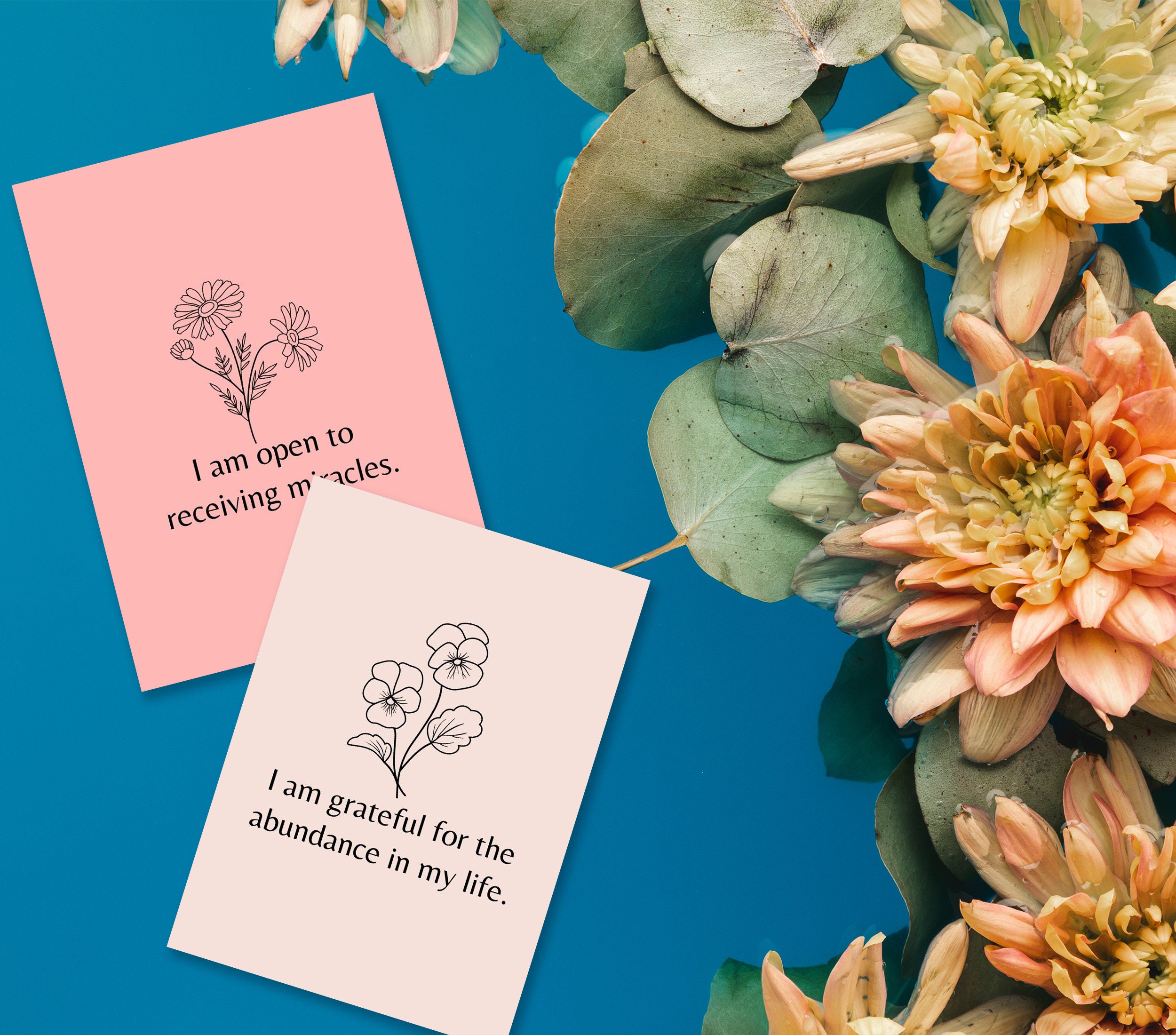 Positive Daily Affirmation Cards, Affirmation Cards Digital Deck ...