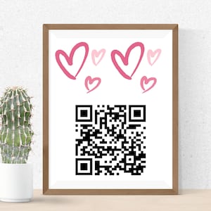 I Love You QR Code |message in a QR Code| Romantic Love QR Code ...
