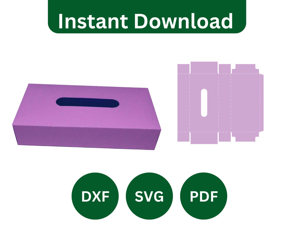 Tissue Box Template Bundle, Tissue Box Svg, Tissue Box Template, Tissue ...