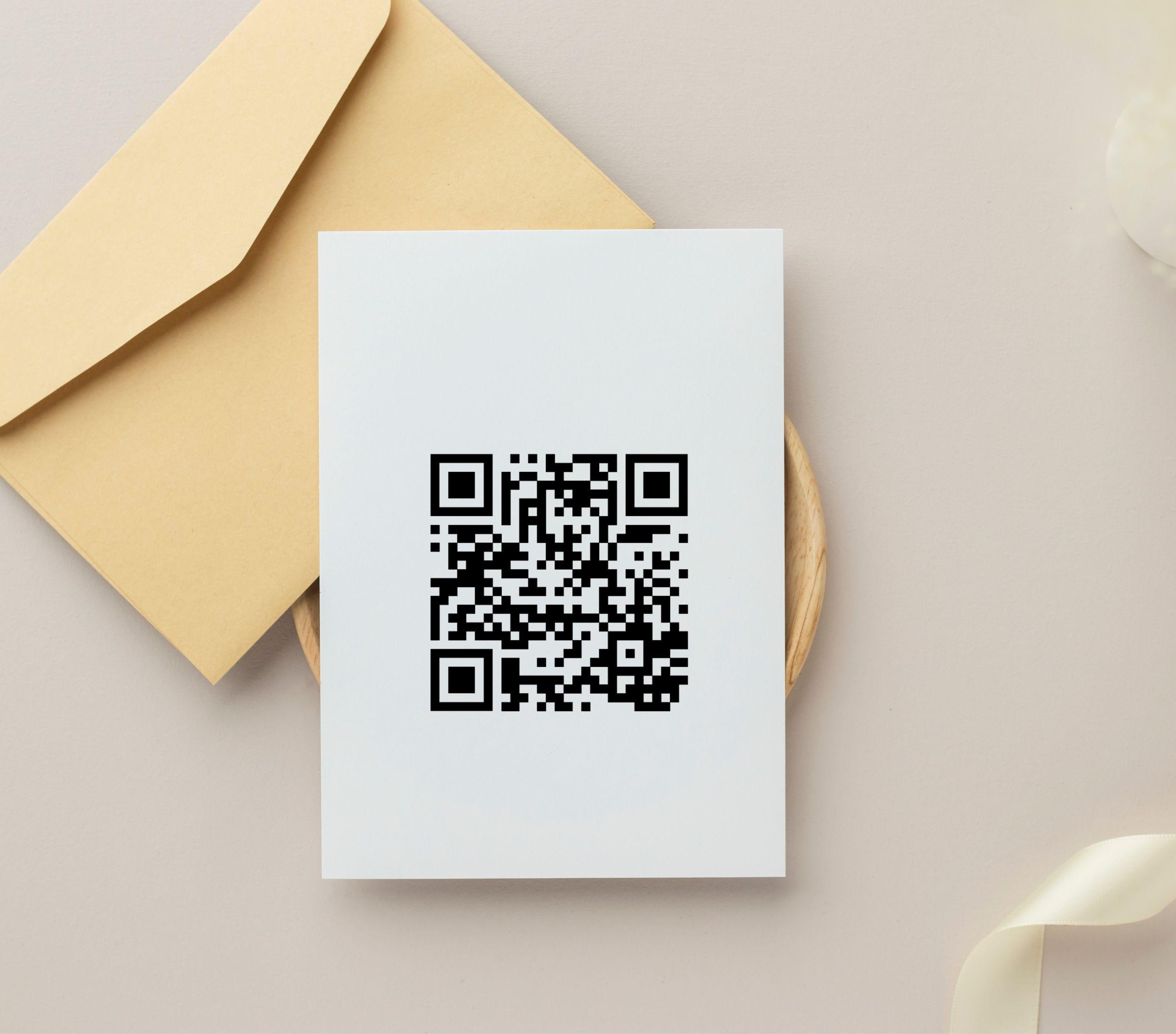 I Love You QR Code: Romantic Message (digital Download) - Etsy