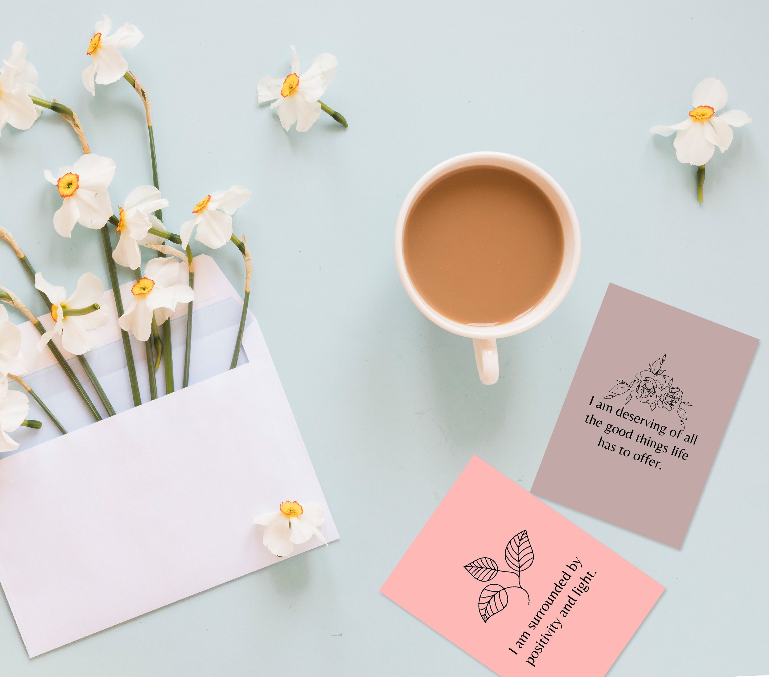 Positive Daily Affirmation Cards, Affirmation Cards Digital Deck ...