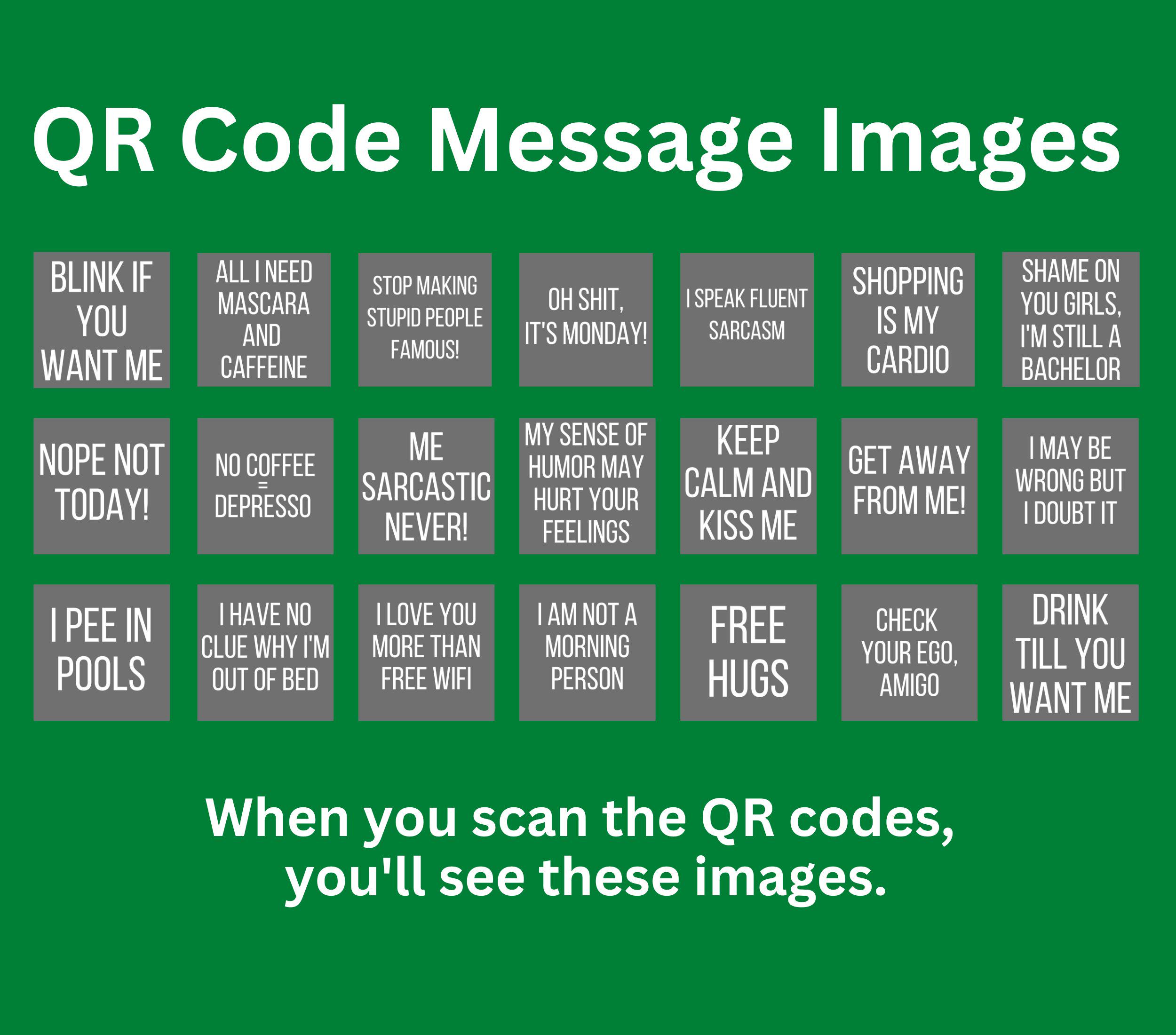 Funny Slogans QR Code SVG: T-shirt Designs (digital Download) - Etsy