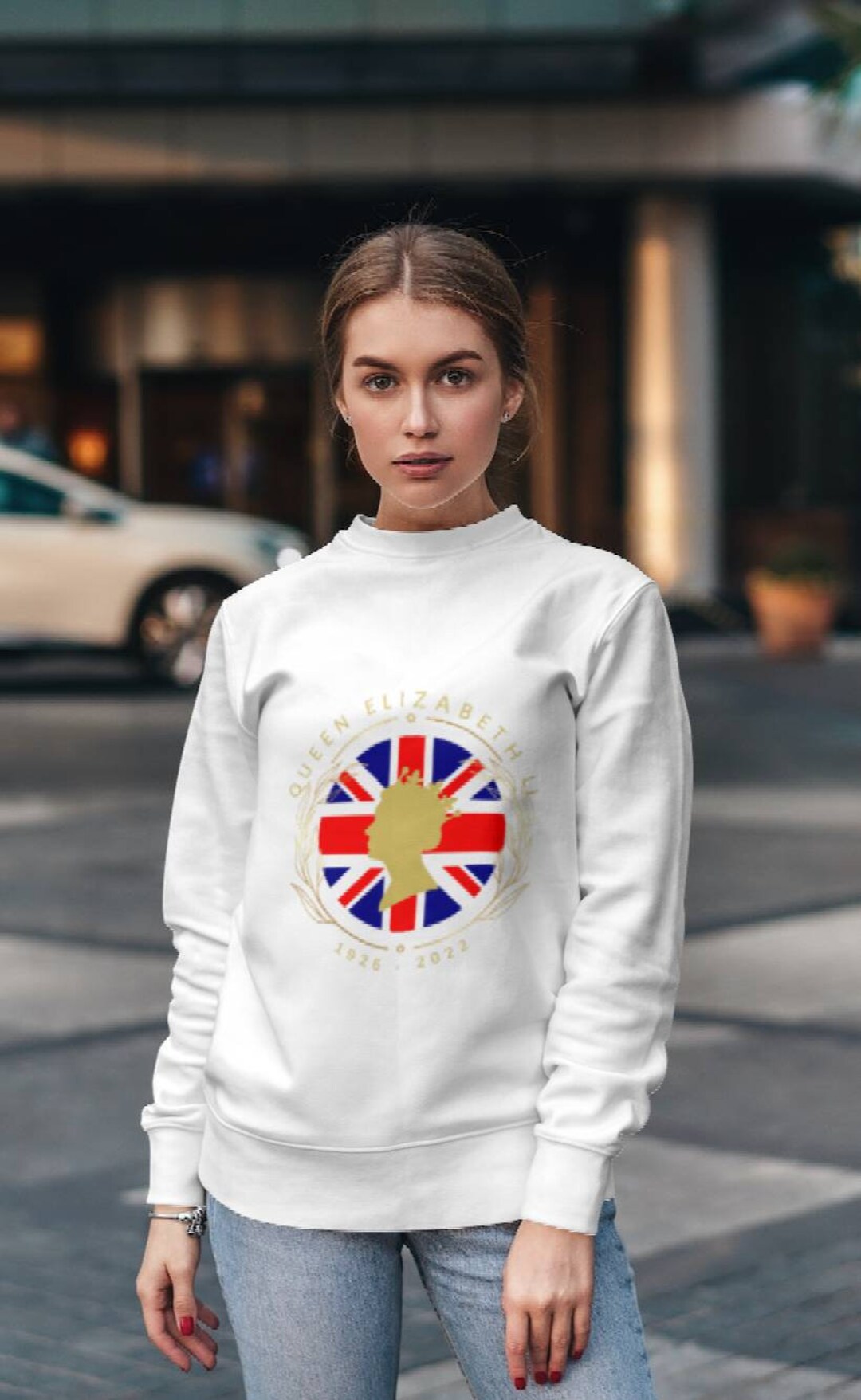 Queen Elizabeth II Memoir Jumper, Queen Elizabeth II Jumper, Sweatshirt ...