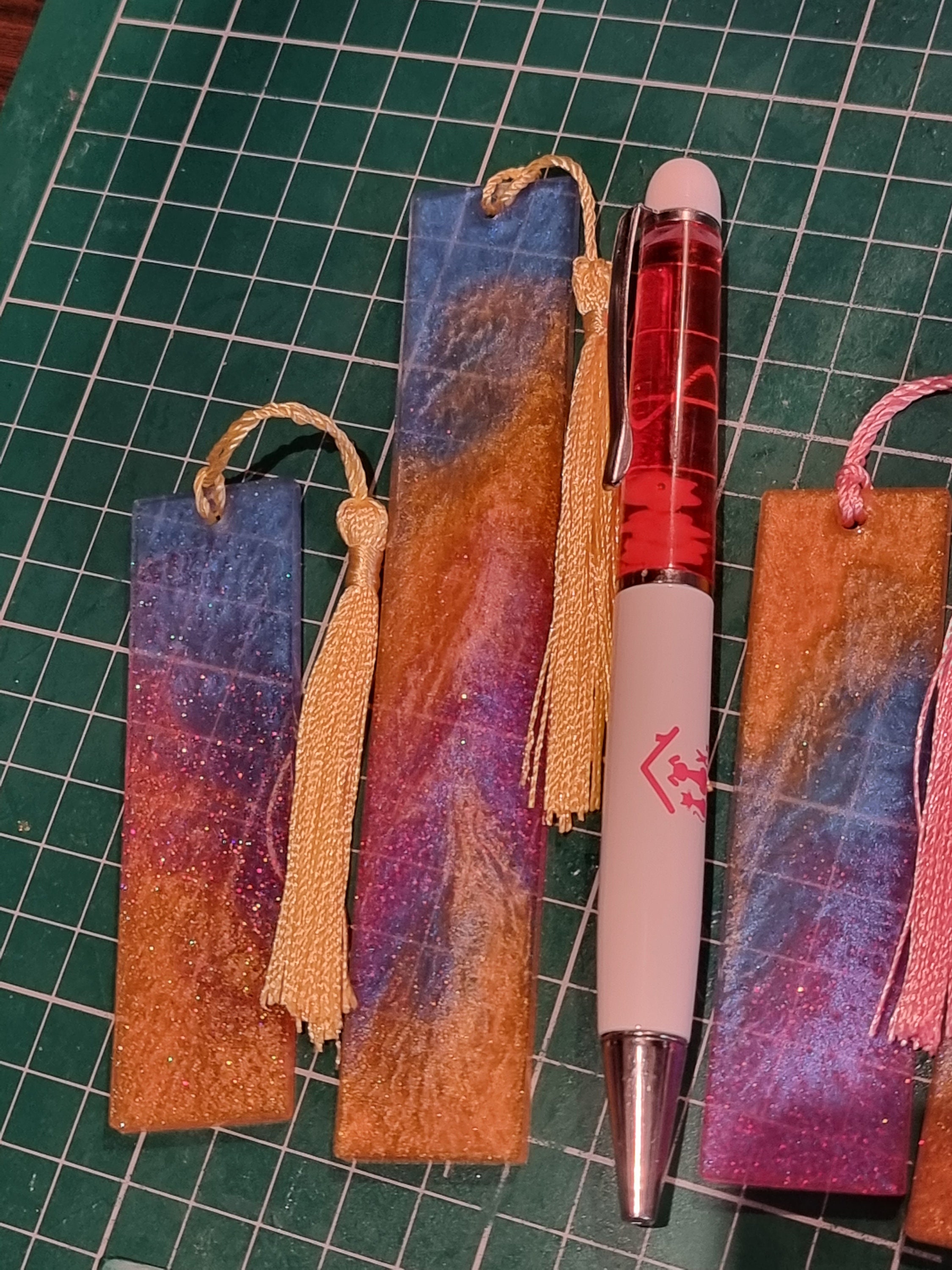 Bookmarks large Simple Colourful Designs Custom Ones - Etsy