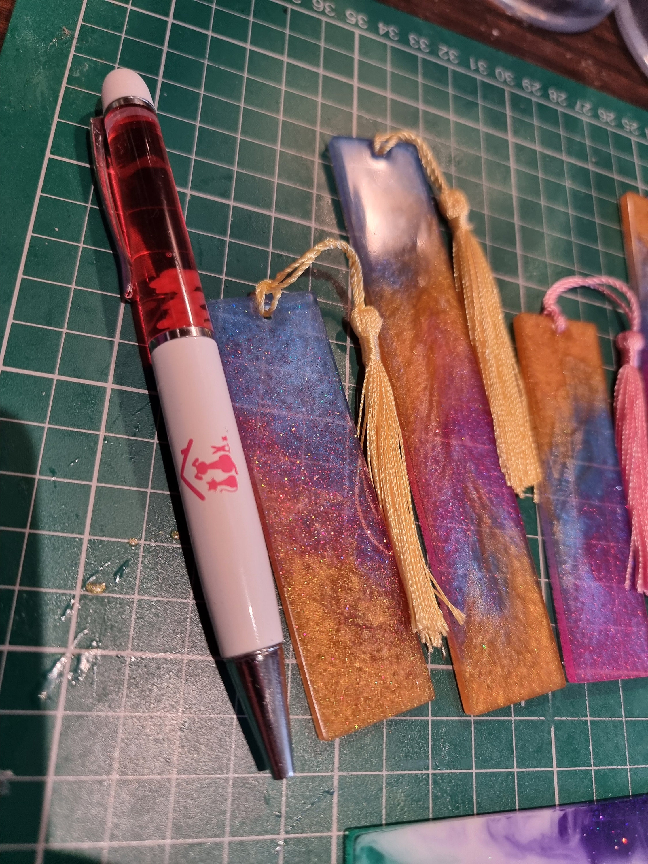 Bookmarks large Simple Colourful Designs Custom Ones - Etsy