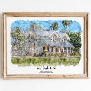 New Home Gift Print, Housewarming Gift, Digital Download, Our First ...