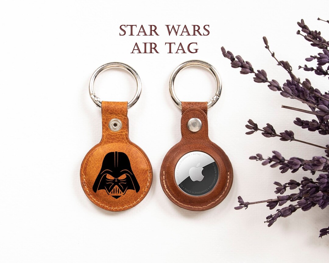 Personalized Star W Gift for Mens, Custom Apple Air Tag Holder for Him ...