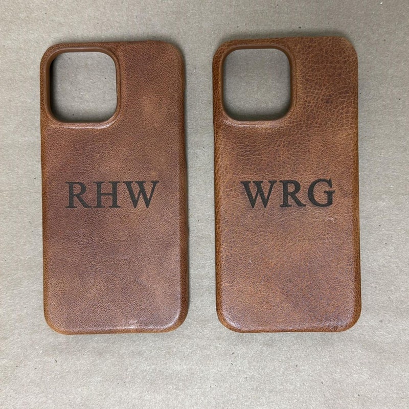 Leather Phone Case for Men - Etsy