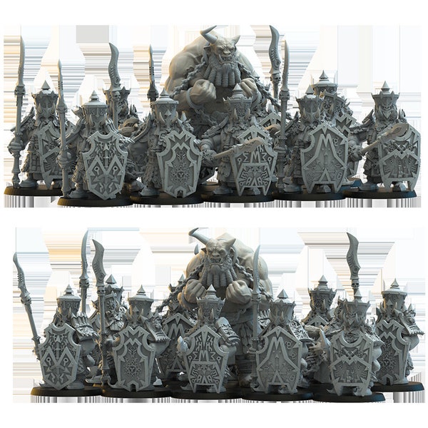 Chaos Dwarf Miniatures - Etsy