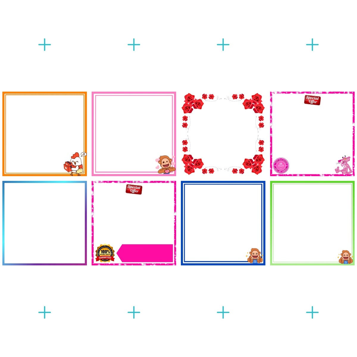 88 Store, Ecommerce Frame Templates - Etsy