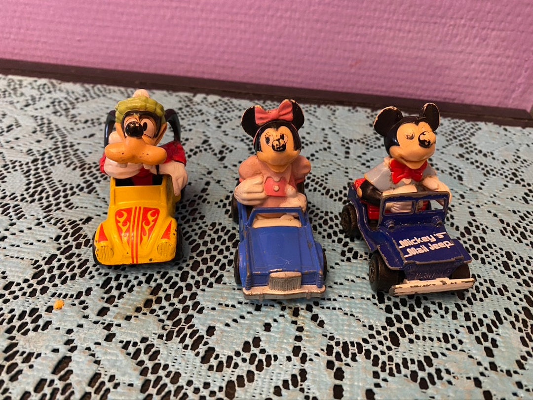 Matchbox Cars Met Mickey Mouse Minnie Mouse En Goofy - Etsy