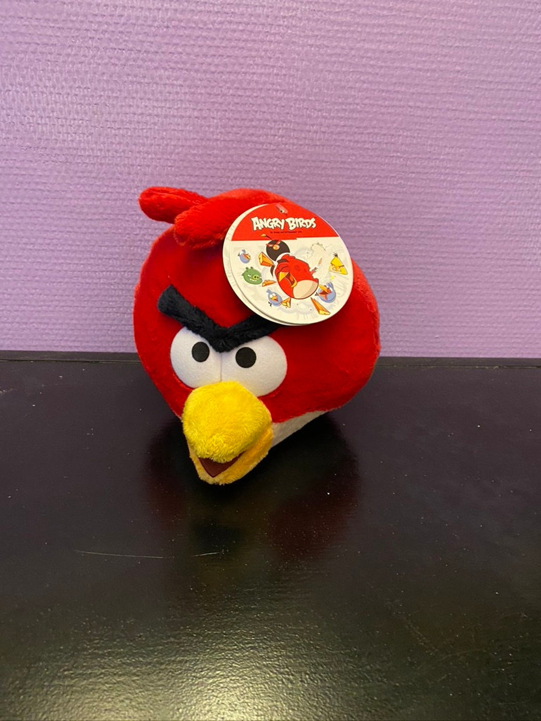 Terence Angry Red Big Bird Large Nieuw Pluche Toy 23cm - Etsy