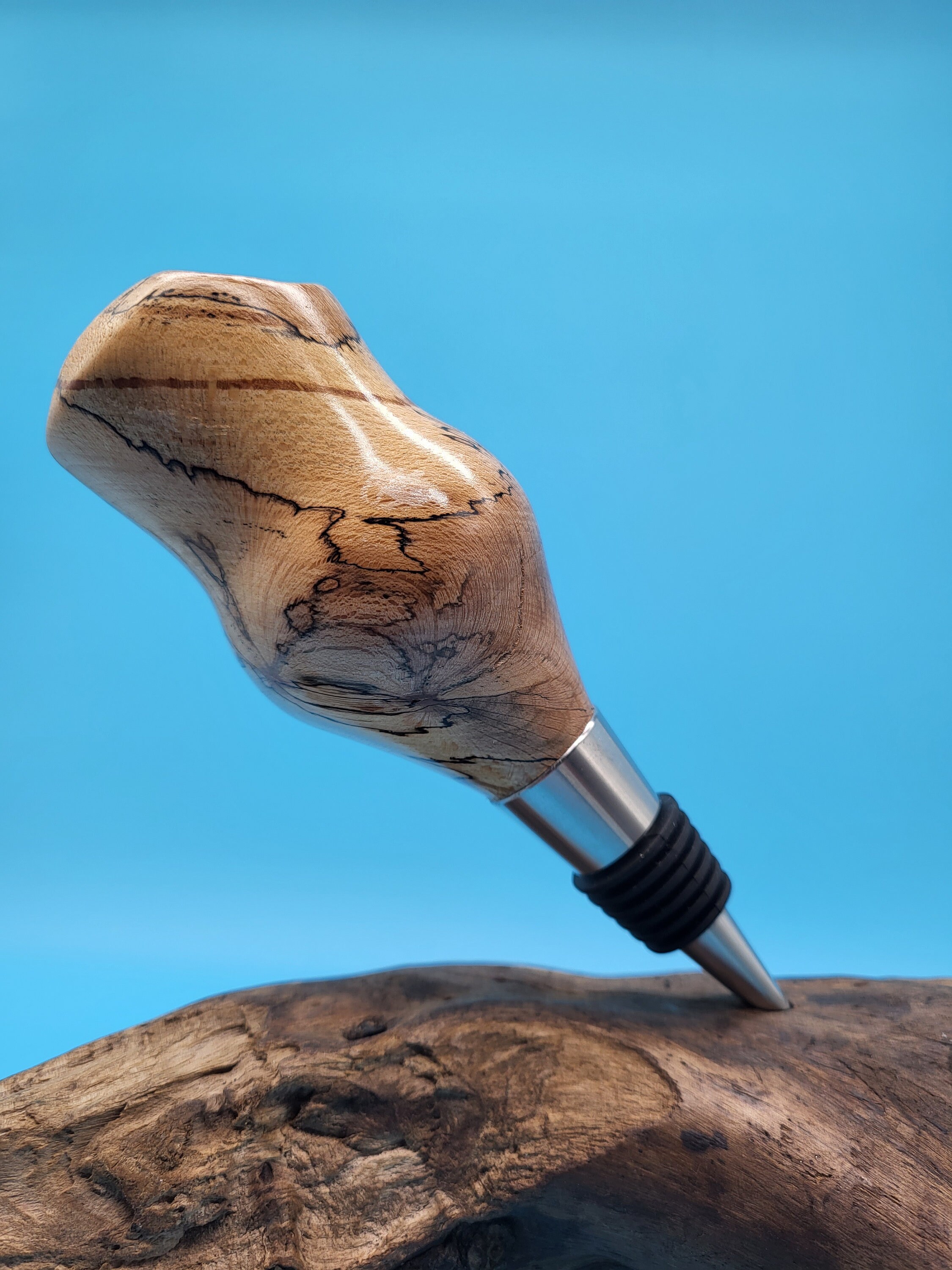 Handmade Wooden Bottle Stoppers High Quality Stainless Steel With ...