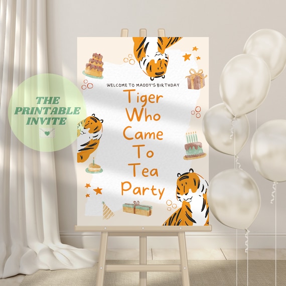 Tiger Themed Party Ideas