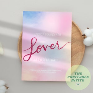Lover Taylor Swift | Hen Bachelorette Party Invitation Itinerary ...