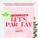 Twenty Two Taylor Swift 22nd Birthday Party Invitation - Etsy