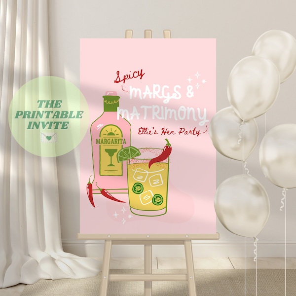 Margs and Matrimony Photo Backdrop - Etsy