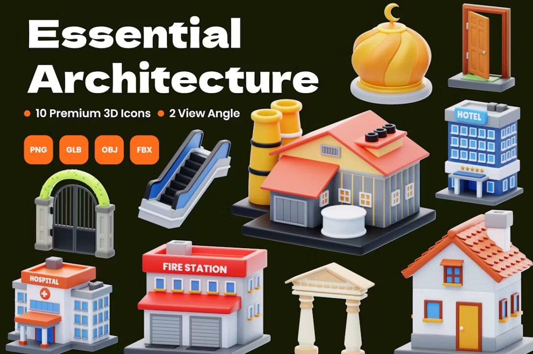 120 3D .png Icons - Etsy