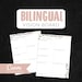 Spanish & English Vision Board | Printable Vision Board | Digital ...