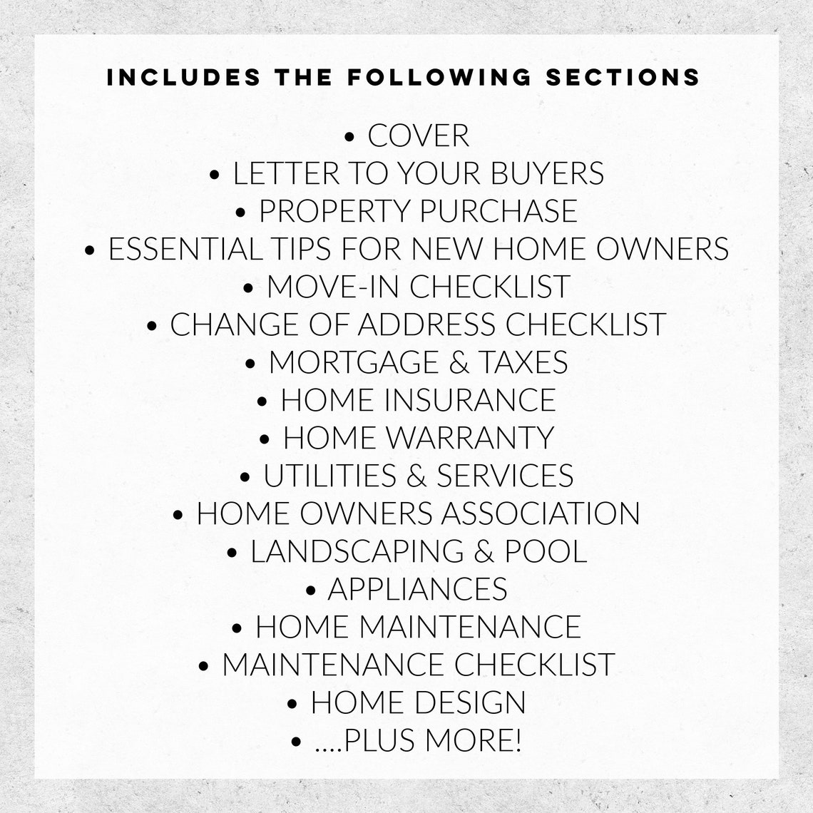 Homeowners Book of Records | Real Estate Buyer Marketing | Bienes ...