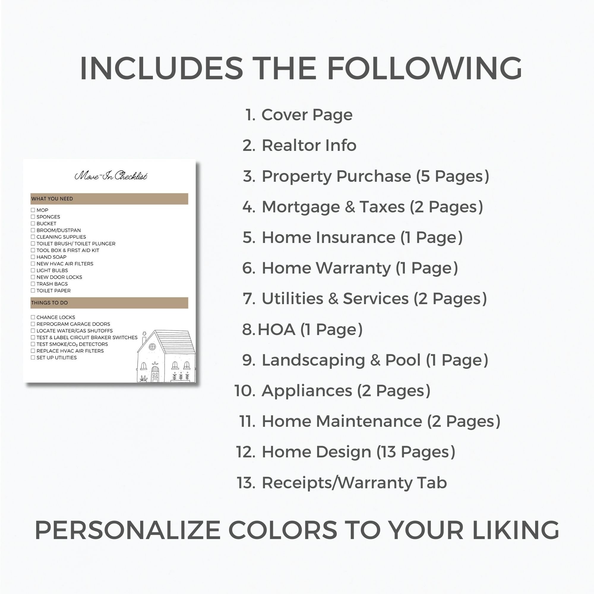 Homeowners Book of Records | Real Estate Buyer Marketing | Bienes ...