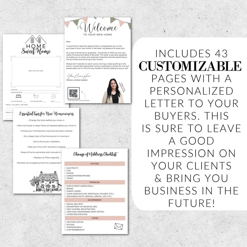 Homeowners Book of Records | Real Estate Buyer Marketing | Bienes ...