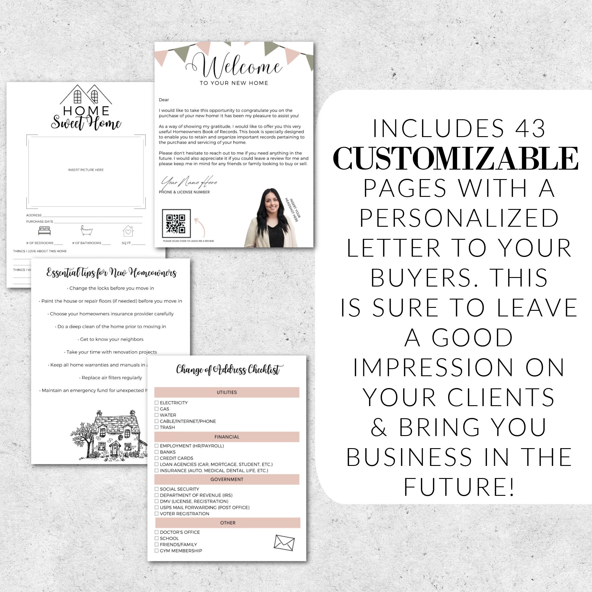 Homeowners Book of Records | Real Estate Buyer Marketing | Bienes ...
