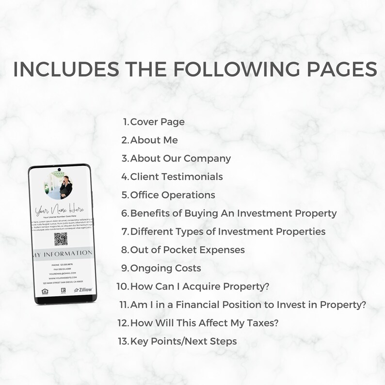 Home Investor Guide Template for Realtors Editable Canva Template - Etsy