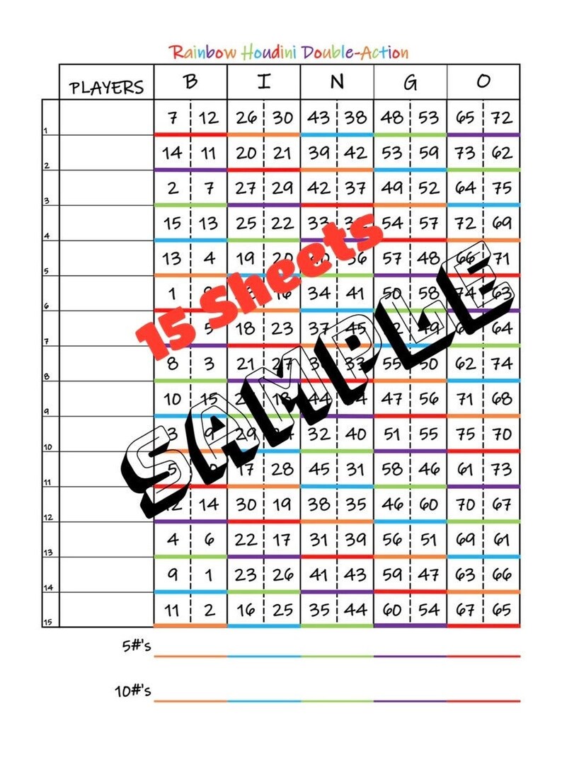 Houdini Double Action Rainbow Book - Etsy